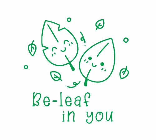 Be-leaf In You Stamp – stampso