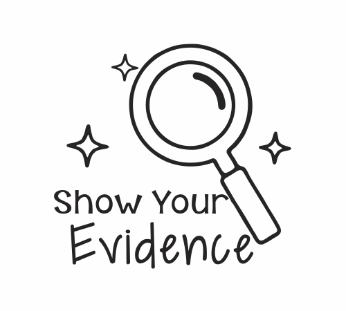 Show Your Evidence Stamp – stampso