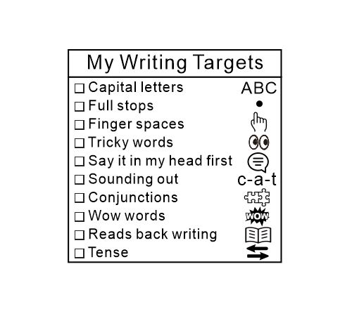 My Writing Targets Stamps – stampso