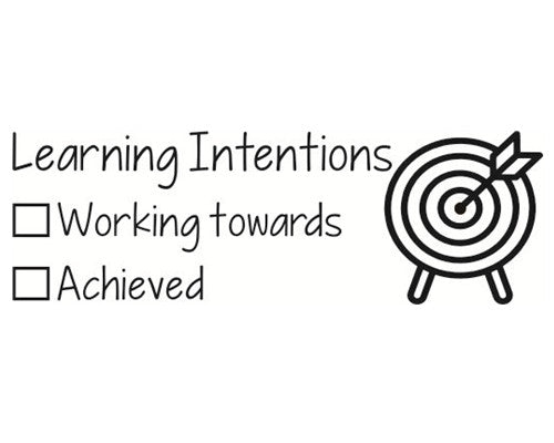 Learning Intentions – stampso